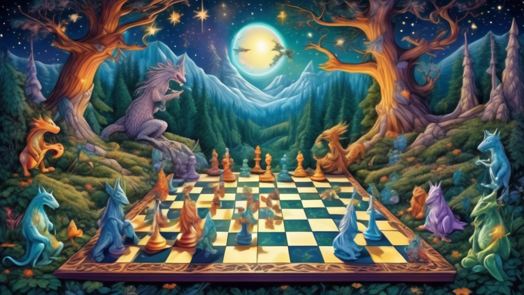Magical Moves Exploring Fantasy Themed Chess Sets My Chess Sets