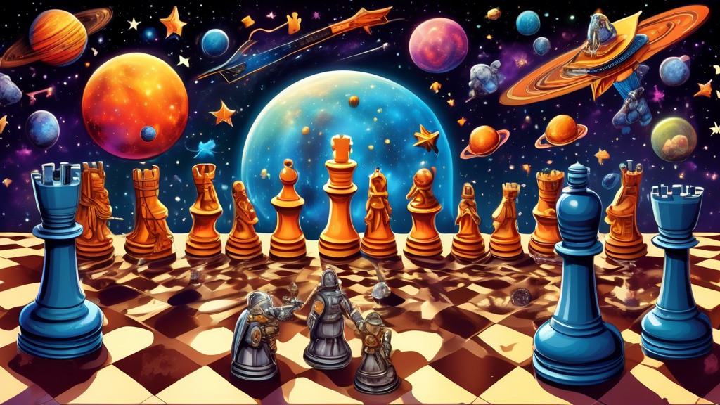 Exploring the Cosmos on the Chessboard: Space-Themed Chess Sets – My ...