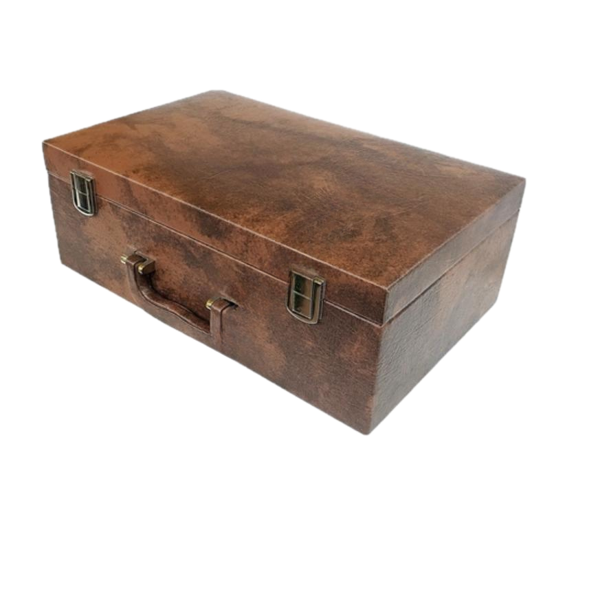 Leatherette Luxurious Chess Storage Box - Compartments Design – My ...